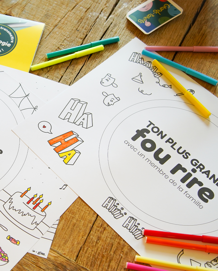 Les super Sets de Table à colorier - Grand-Mercredi Récréation